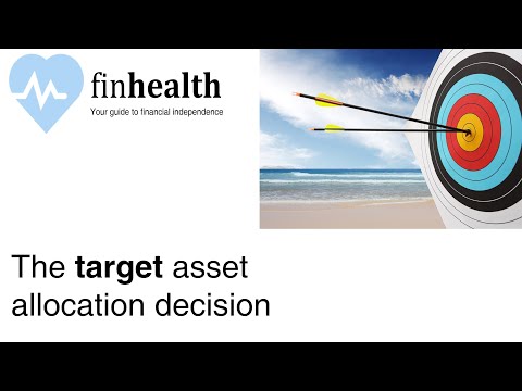 The target asset allocation decision