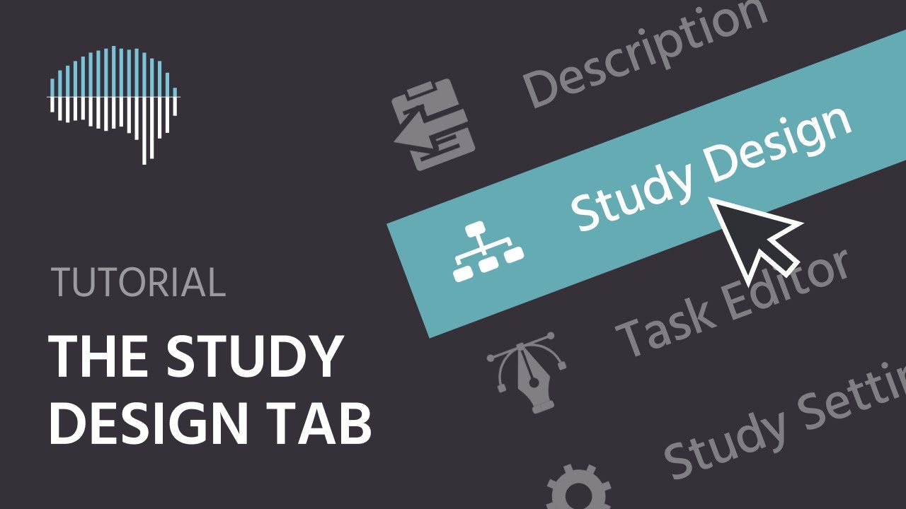 The Study Design Tab