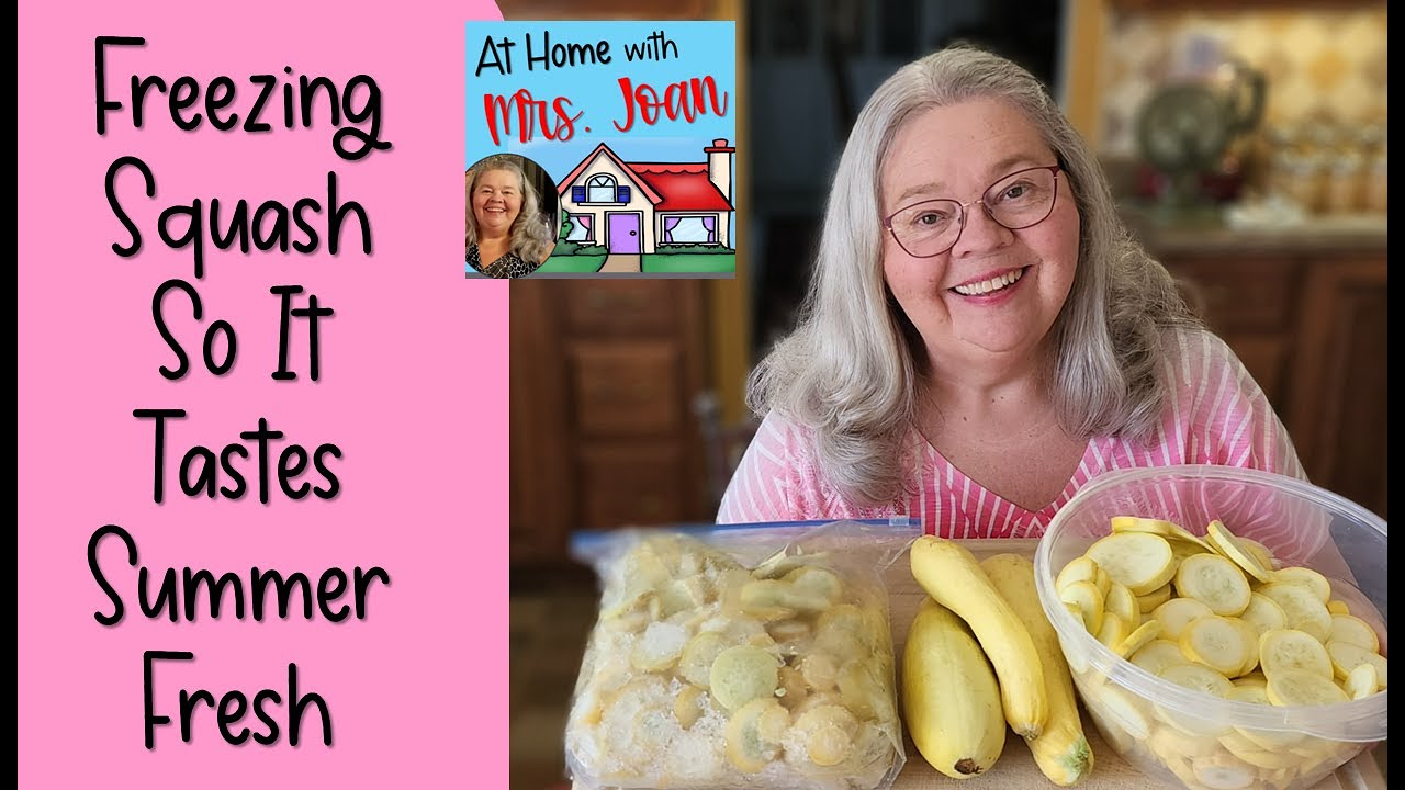 How to Freeze Summer Squash