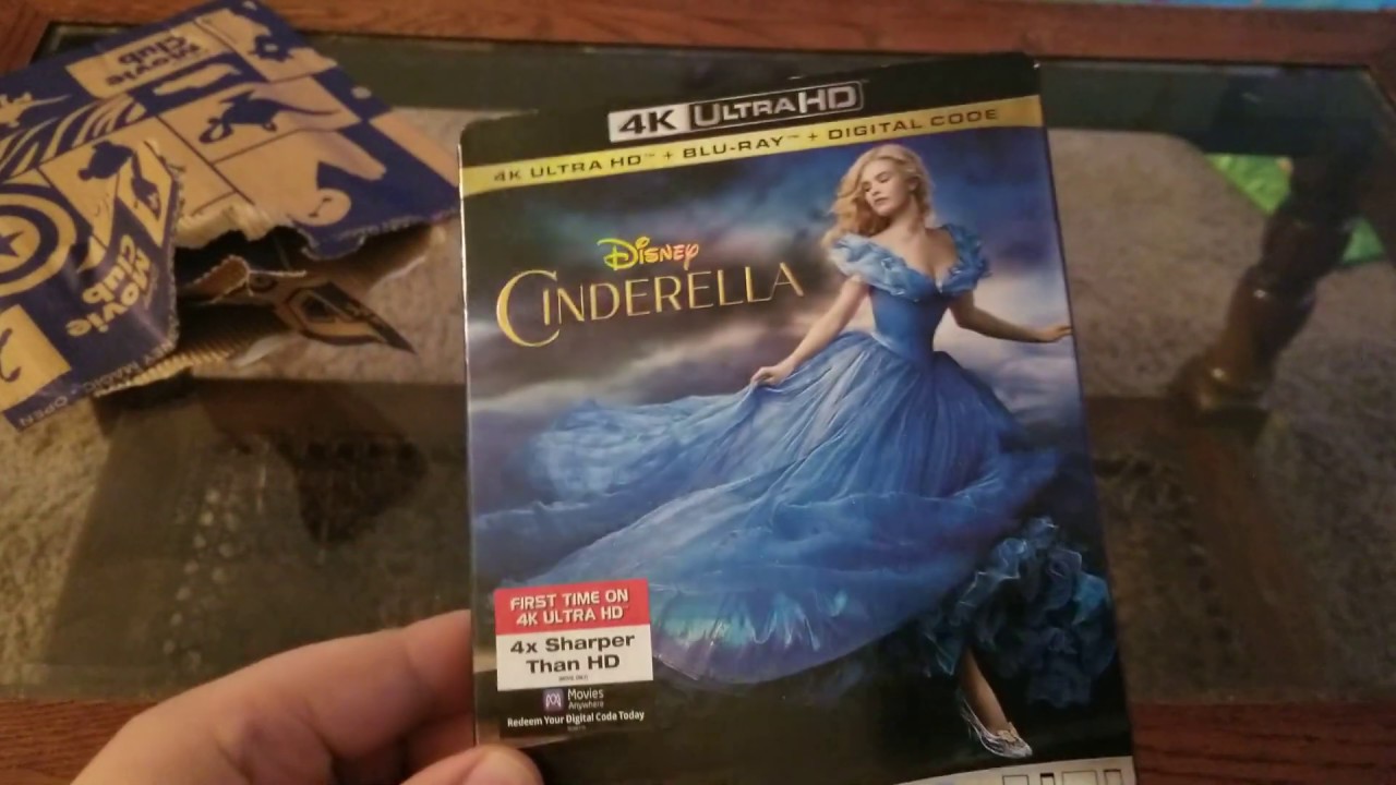 DisneyMovieClub Unboxing #4 [Cinderella 4K]
