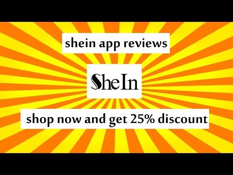 shein app reviews - great discount 25%
