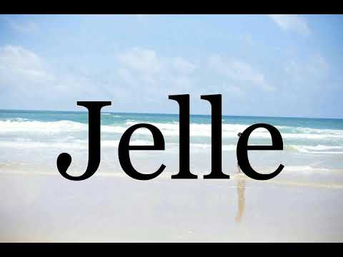 How To Pronounce Jelle๐๐๐๐๐๐Pronunciation Of Jelle