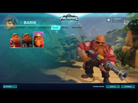 Steam Community :: Video :: Как в игре Paladins получить скин на Barik ...