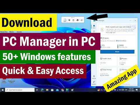 Download & Install Microsoft PC Manager | Safeguard your pc in a quiet and reliable way free