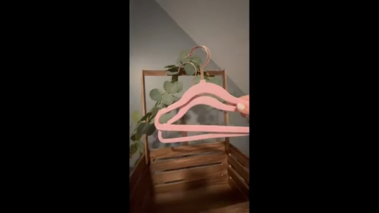 Velvet Hangers That Save Closet Space (No Slipping!)