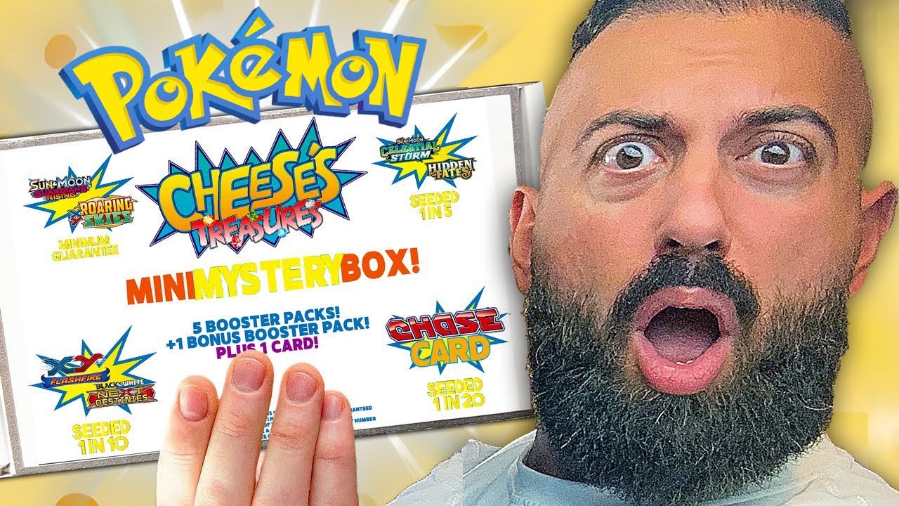 I Opened Cheese's Pokemon Treasure Mystery Boxes!