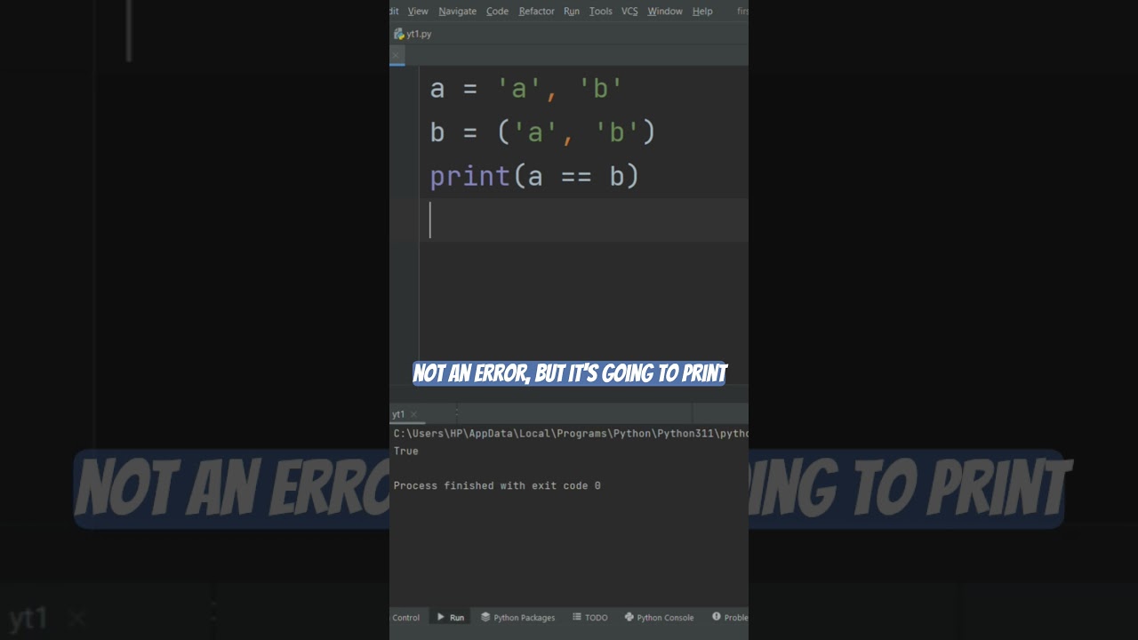 python coding puzzle (1) #pythonforbeginners #coding