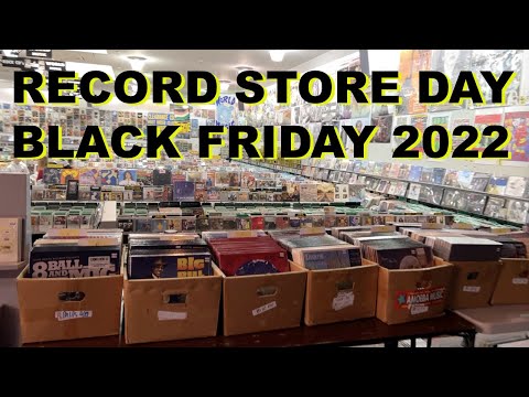 RSD Record Store Day Black Friday 2022