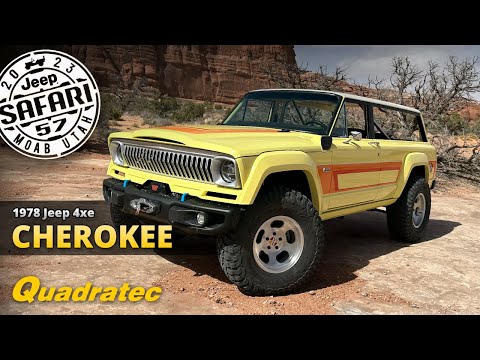 Jeep Wrangler 1978 Cherokee 4xe Concept | 57th Easter Jeep Safari 2023