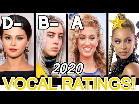 FEMALE SINGERS - "VOCAL RATINGS!!! (2020)