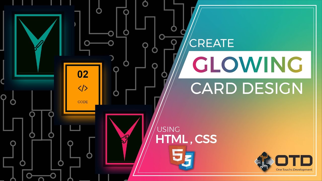 Create Animated CSS Card Hover Effect Tutorial | HTML & CSS | CSS 3D Effects Tutorial