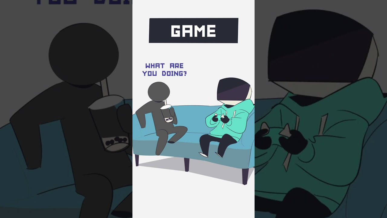 getting a little too into a video game