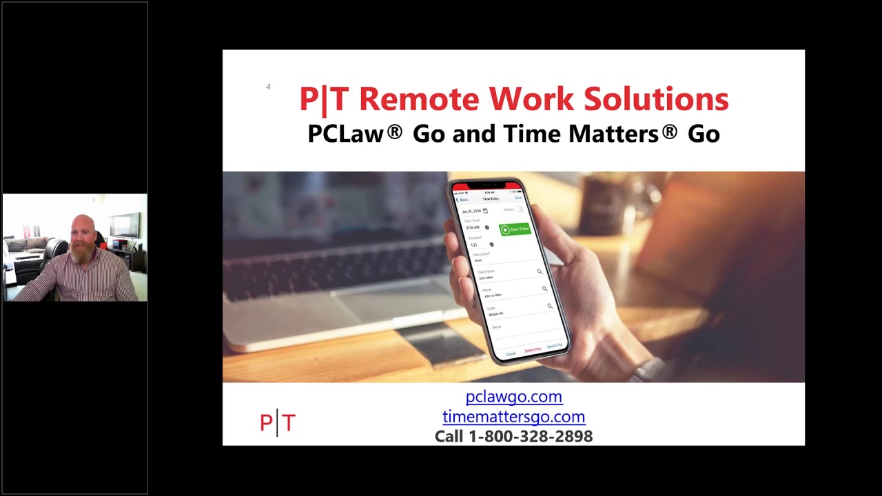 Remote Work Package from PCLaw | Time Matters