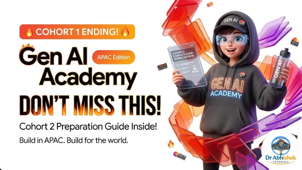 Don’t Miss This! Cohort 1 Ending → Cohort 2 Preparation Guide 🔥 Gen AI Academy