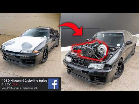 I Spent $30,000 Restoring A STOLEN R32 Skyline and I'm not done...