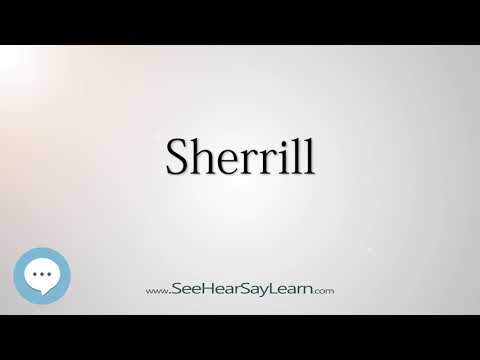 Sherrill (How to Pronounce Cities of the World)๐ฌโญ๐โ