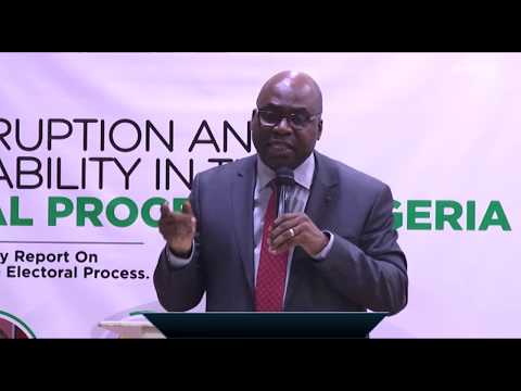 Enhancing Anti Corruption And Accountability in Nigeria’s Electoral Process Prof Owasanoye, ICPC Cha