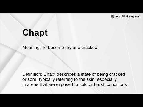 Chapt Meaning