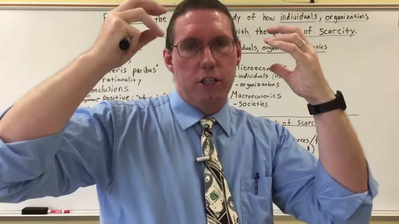 Introduction to Economics Part 3 - Professor Ryan