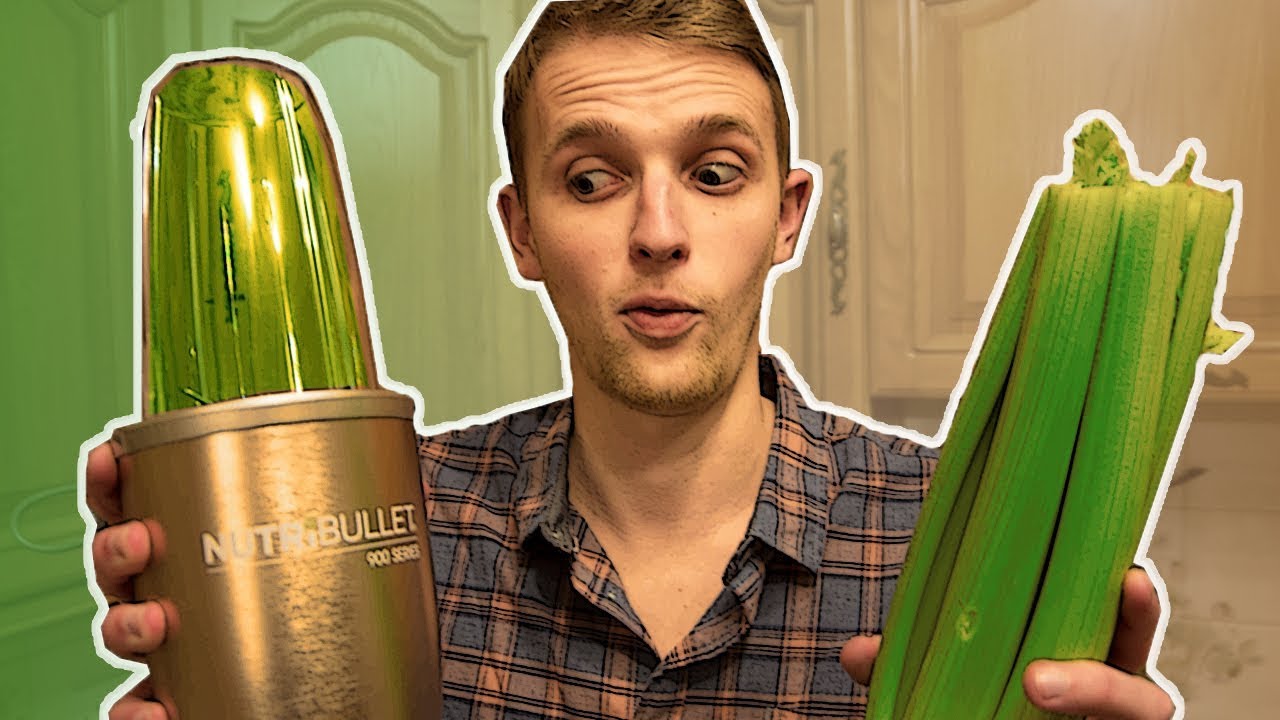 How To Make Celery Juice With a Nutribullet