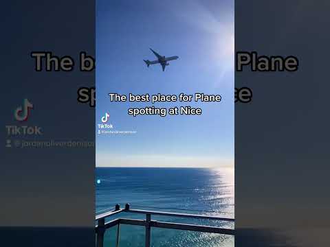 Best location for east Plane Spotting at Nice Airport馃嚝馃嚪鉁堬笍馃實馃敟 #shorts #airport #emirates #france