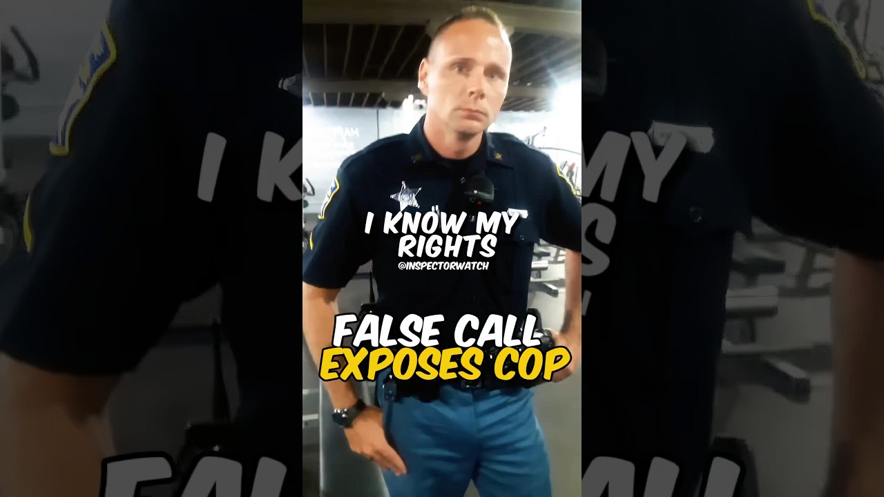 False call sends cops to the gym, but this law student knows his rights.
