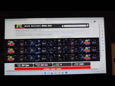 GPD Win 4 Stuttering - UFO Test 240 Pixels (Play at x0.5 Speed)