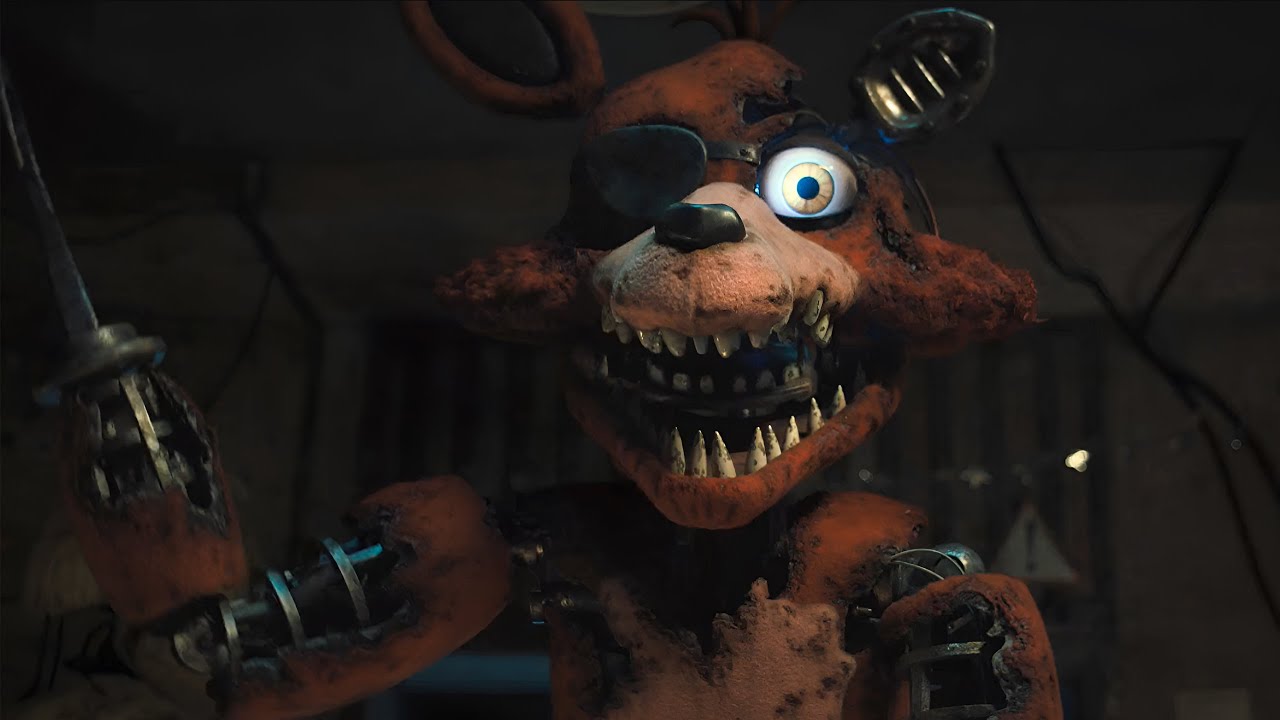 FNAF 2 Movie but it's only Withered Foxy [HD]