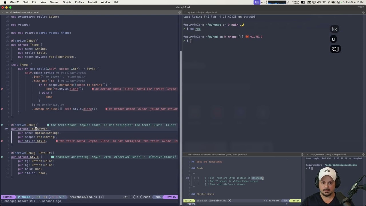 Vimlike Editor in Rust #08 - VSCode to Tree-sitter