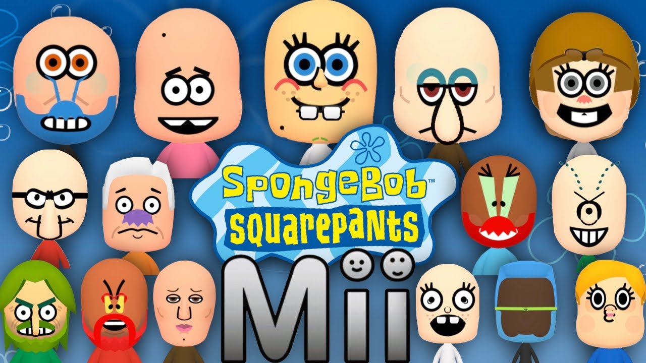 Every Spongebob Mii Ever!