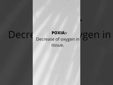 #hypoxia #oxygen #deficiency #medical #term #shorts