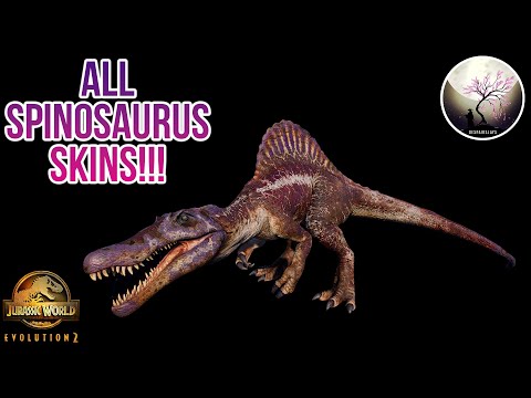 Steam Community :: Video :: ALL SPINOSAURUS SKINS SHOWCASE!!! [4K] Jurassic World Evolution 2