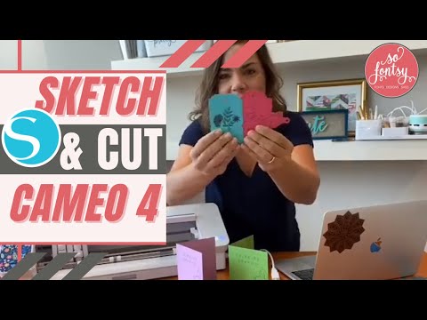 How to Sketch and Cut with Silhouette CAMEO 4 and Sketch Pens
