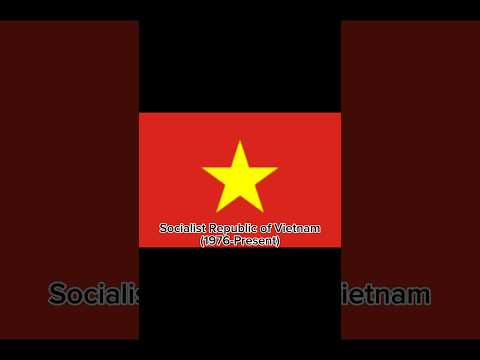 Historical Flags of Vietnam 🇻🇳 #flags #history #vietnam