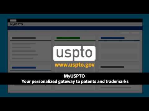 MyUSPTO favorites widget