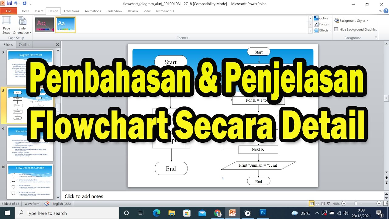 Pembahasan dan Penjelasan Flowchart Secara Detail