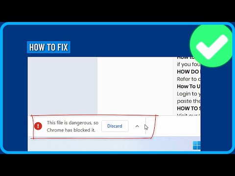How to Fix Download is Dangerous So Chrome Has Blocked It (2025)