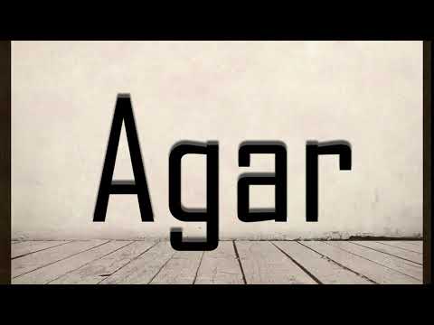 How to Pronounce Agar