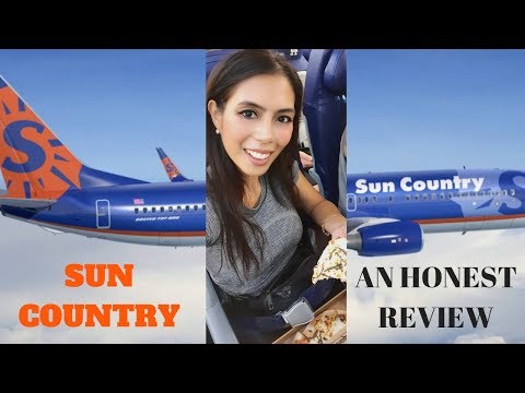 SUN COUNTRY AIRLINES ✈️ An Honest Review from Oahu Airport HNL to LAX flight