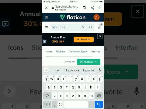 How to Download Icons In Laptop #shorts #ytshorts #flaticon