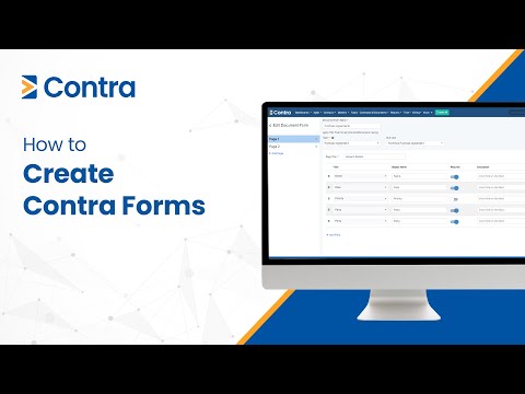 How To Create Contra Forms | LEXZUR