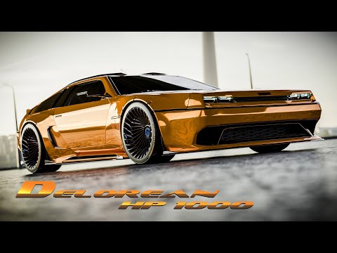 1,000-HP Crazy Widebody DMC DeLorean Returns From a Digitally Slammed ...