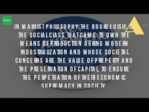 Who Is The Bourgeoisie?