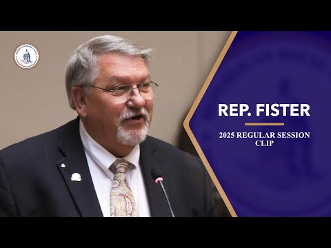 2025 Regular Session - Day 27 - SB 19, Rep. Daniel Fister