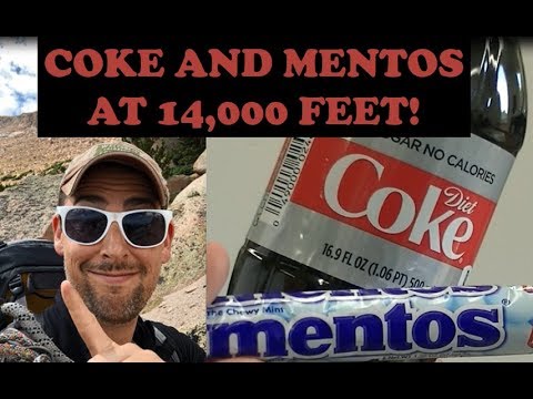 Diet Coke and Mentos Experiment | Coke and Mentos Video