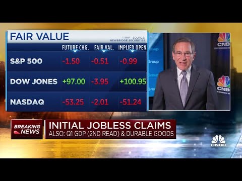 U.S. weekly jobless claims total 406,000, vs 425,000 estimate