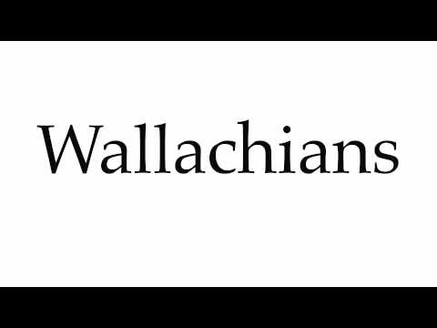 How to Pronounce Wallachians