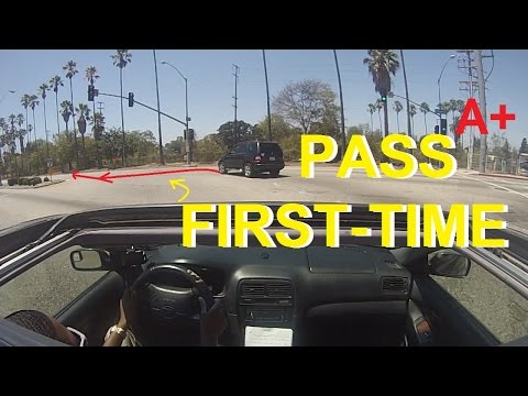 How to Pass Your Driving Test the First Time | learning to drive with a ...
