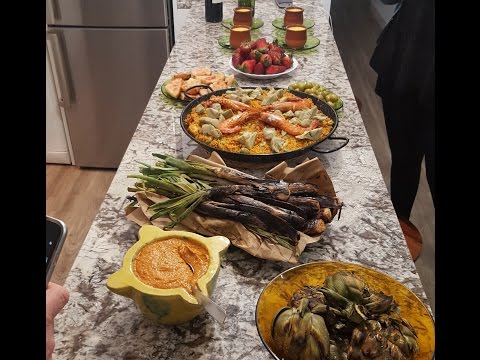 Spanish feast in Spain
