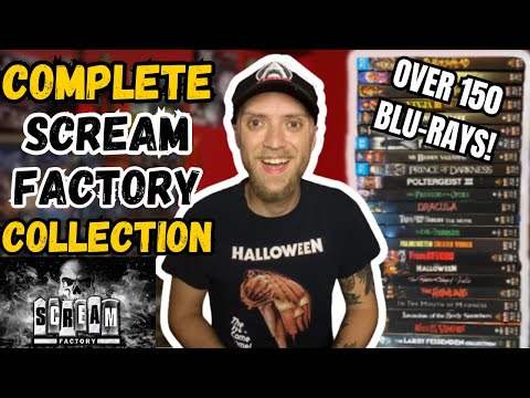 My Complete SCREAM FACTORY Blu-ray/4K Collection | Horror Movies I Love!